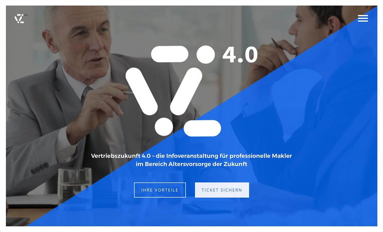 Vertriebszukunft 4.0: Crafting a Modern Corporate Design and Website ...